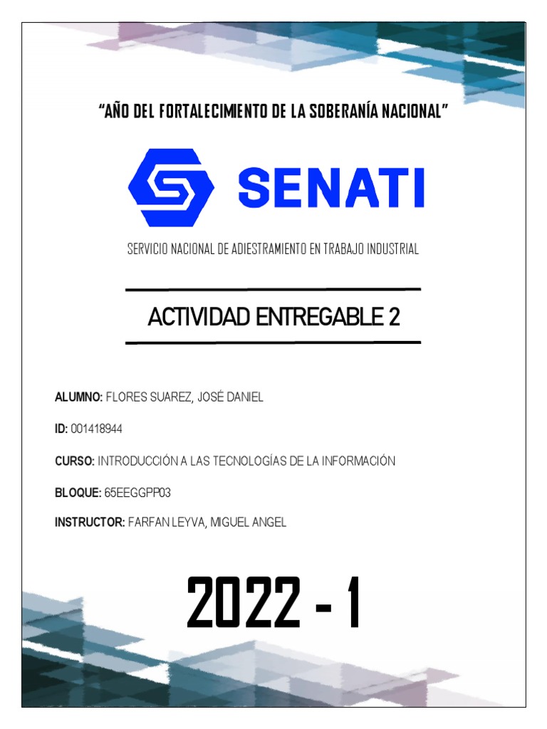 Entregable 2 (Introducción A Las Tecnologías de La Información) | PDF | Python (lenguaje de ...