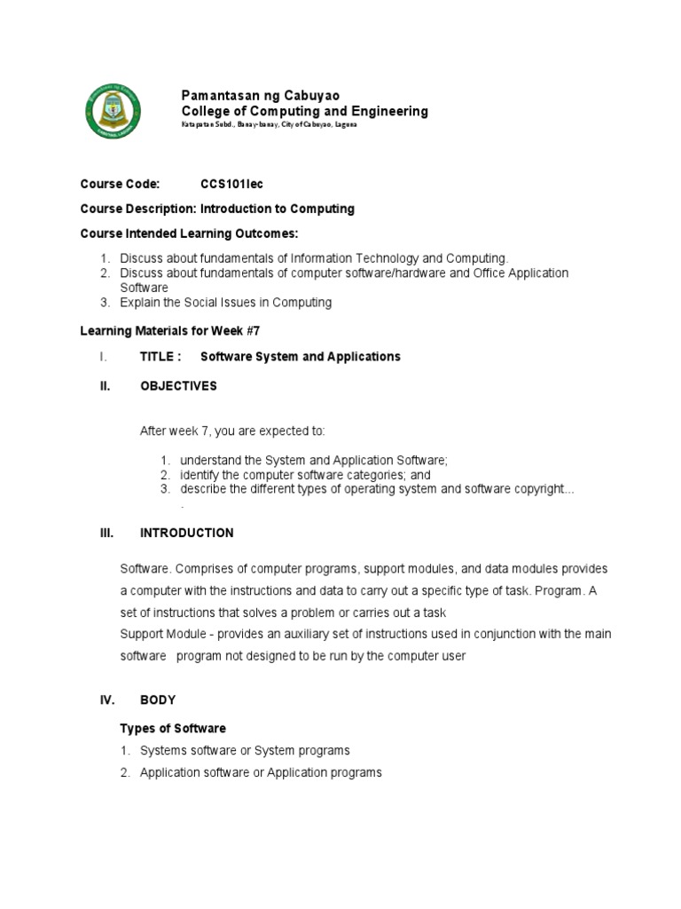 Week 7 | Download Free PDF | Operating System | Programming