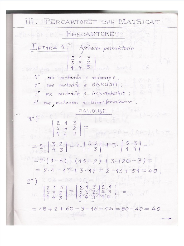 Ushtrime Nga Algjebra | PDF