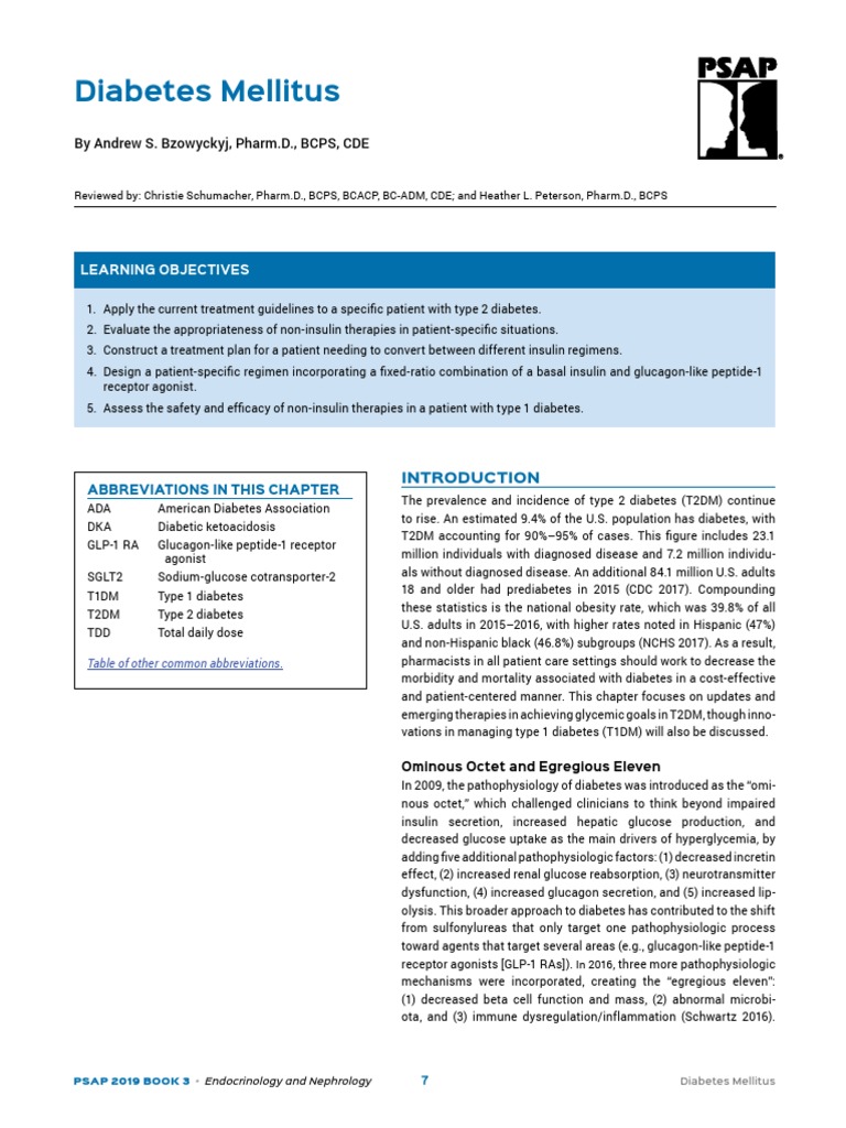 DM Egregious Eleven | Download Free PDF | Diabetes | Hyperglycemia