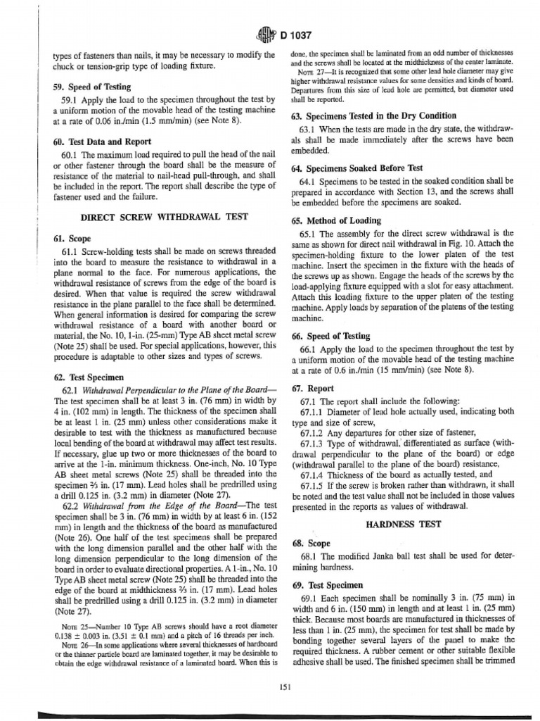 ASTM D 1037-99 (Part 3) | PDF