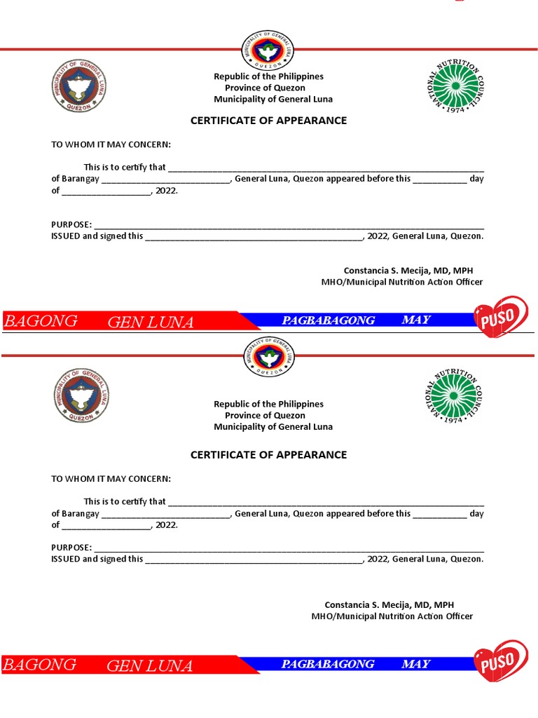 BNS Appearance | PDF