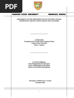 Self Introduction Script | PDF | Teachers | Schools