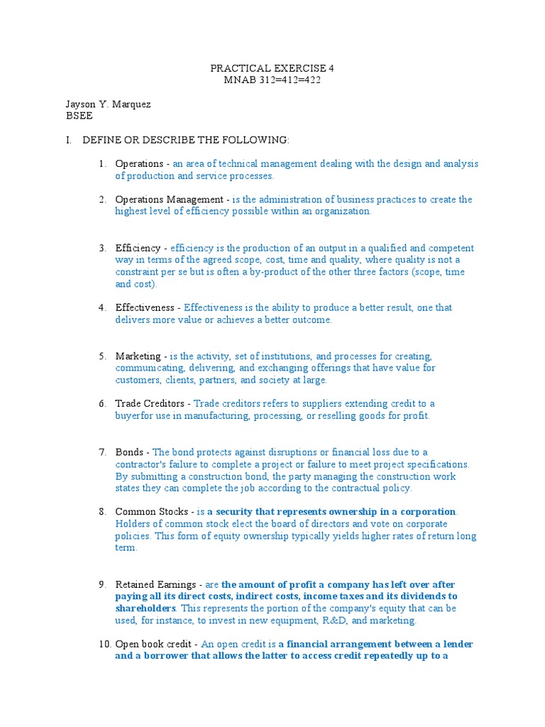 Practical Ex. No. 4 MNAB 312 | PDF | Promotion (Marketing) | Debt