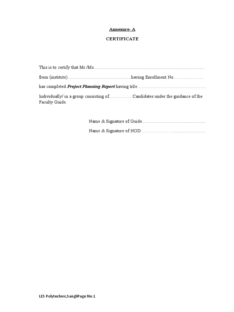 Annexure Blank | PDF | Science