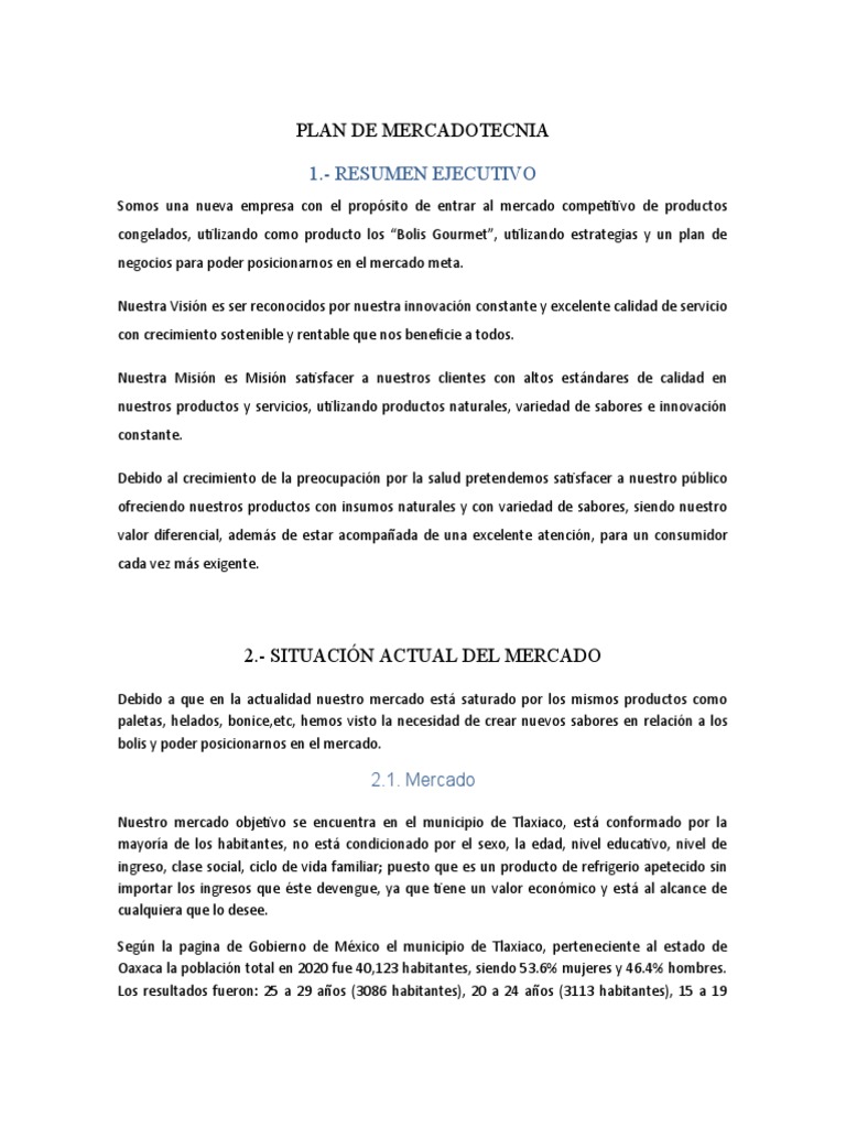 Check List Plan de Mercadotecniav1 | PDF | Marketing | Producto (Negocio)
