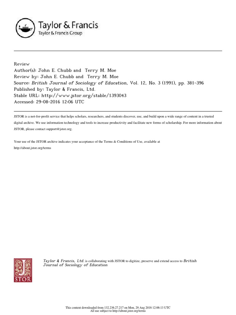 Education Reform: Market vs. State | PDF | Teachers | Bureaucracy