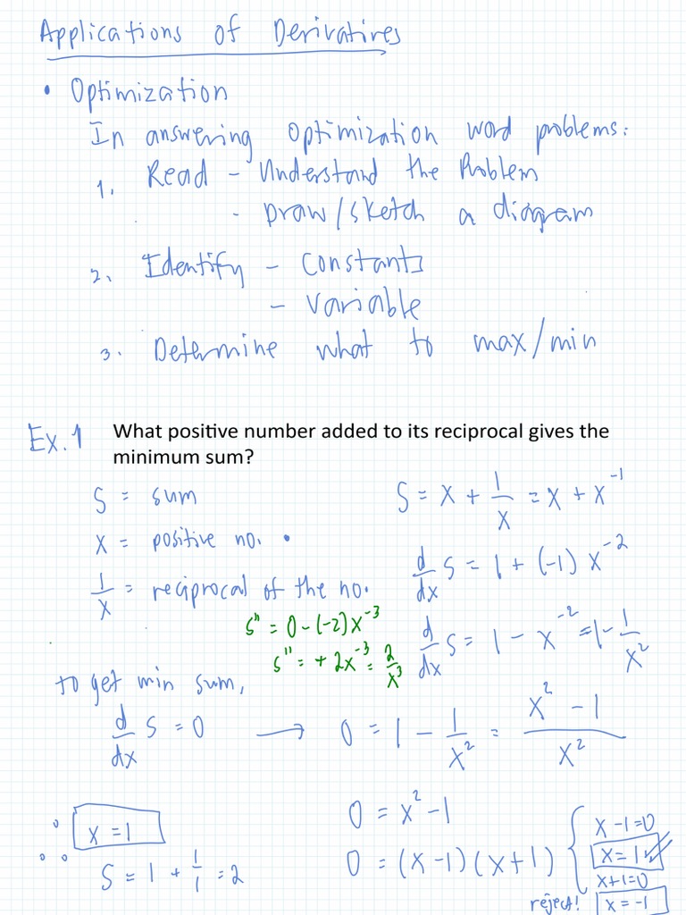 MATH 107E - Optimization ChE | PDF