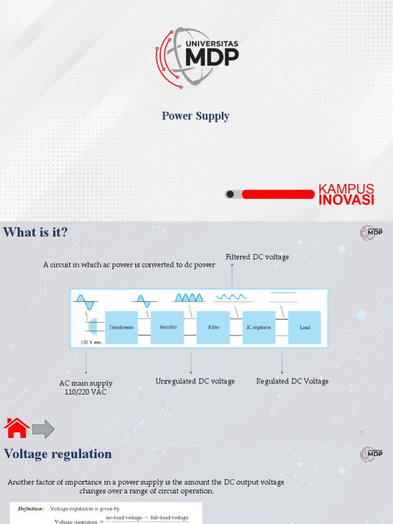 On Power Supply | PDF | Power Supply | Capacitor