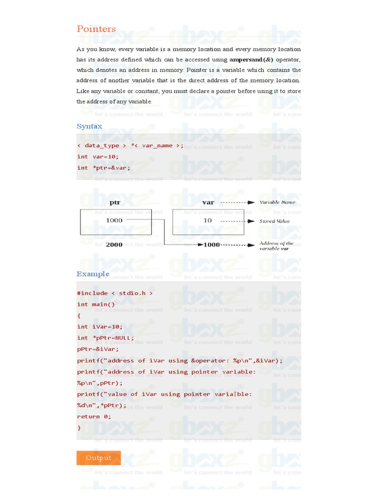 C Program Material Protechsoft Pdf Pointer Computer Programming Subroutine 