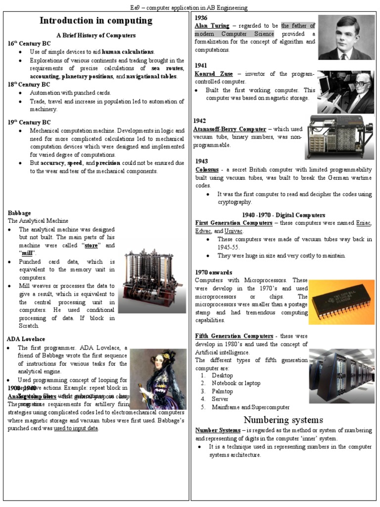 EA9 - Computer Application in AB Engineering Notes | PDF | Algorithms | Bit EA9 - Computer Application in AB Engineering Notes | PDF | Algorithms | Bit