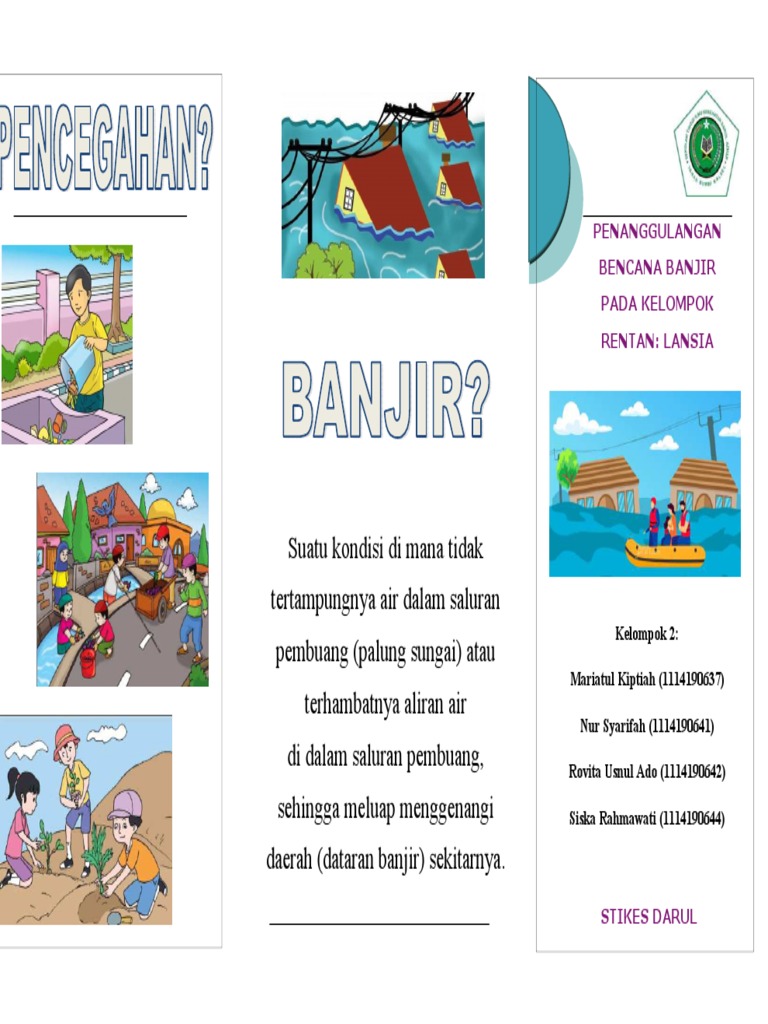 Leaflet Banjir | PDF