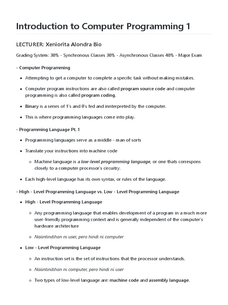 CC2 Week-1 | PDF | Java (Programming Language) | Computer Programming