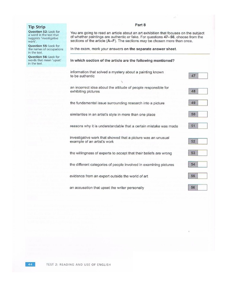 CAE Practice Papers | PDF