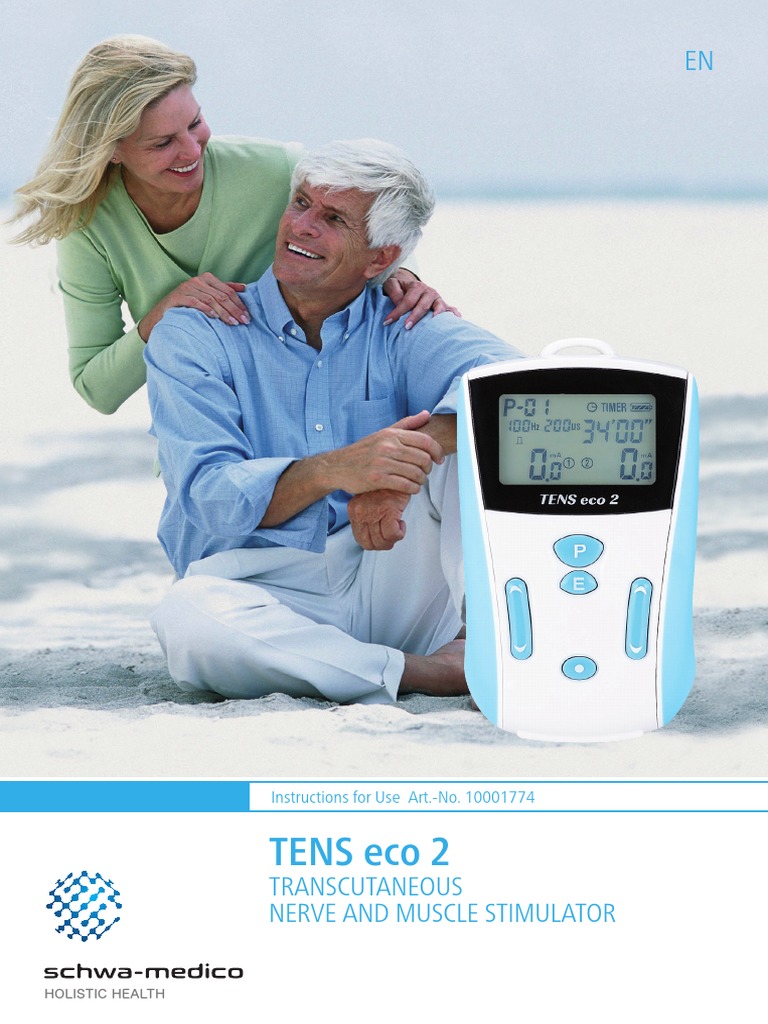 Schwa-medico-TENS Eco 2 | PDF | Skeletal Muscle | Rechargeable Battery