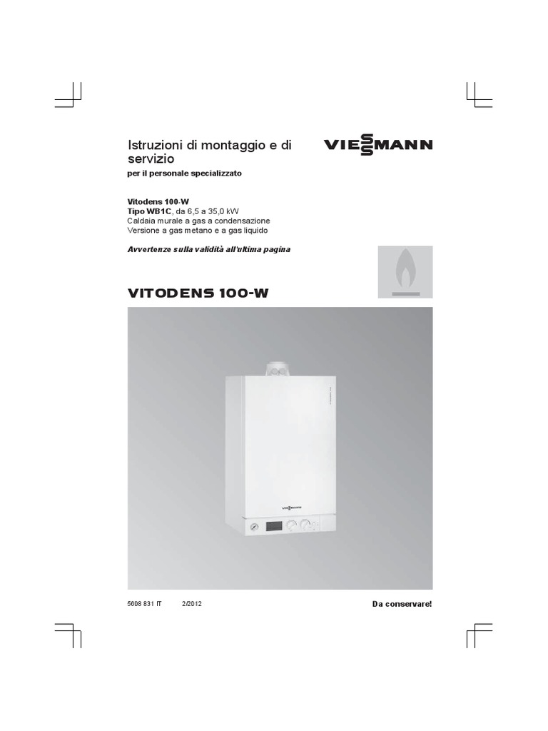 VIESSMANN Vitodens 100 W | PDF