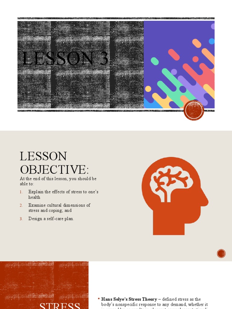 Less Stress More Care | PDF | Stress (Biology) | Emotions