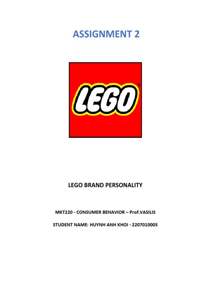 Assignment 22 Lego | PDF | Lego | Brand