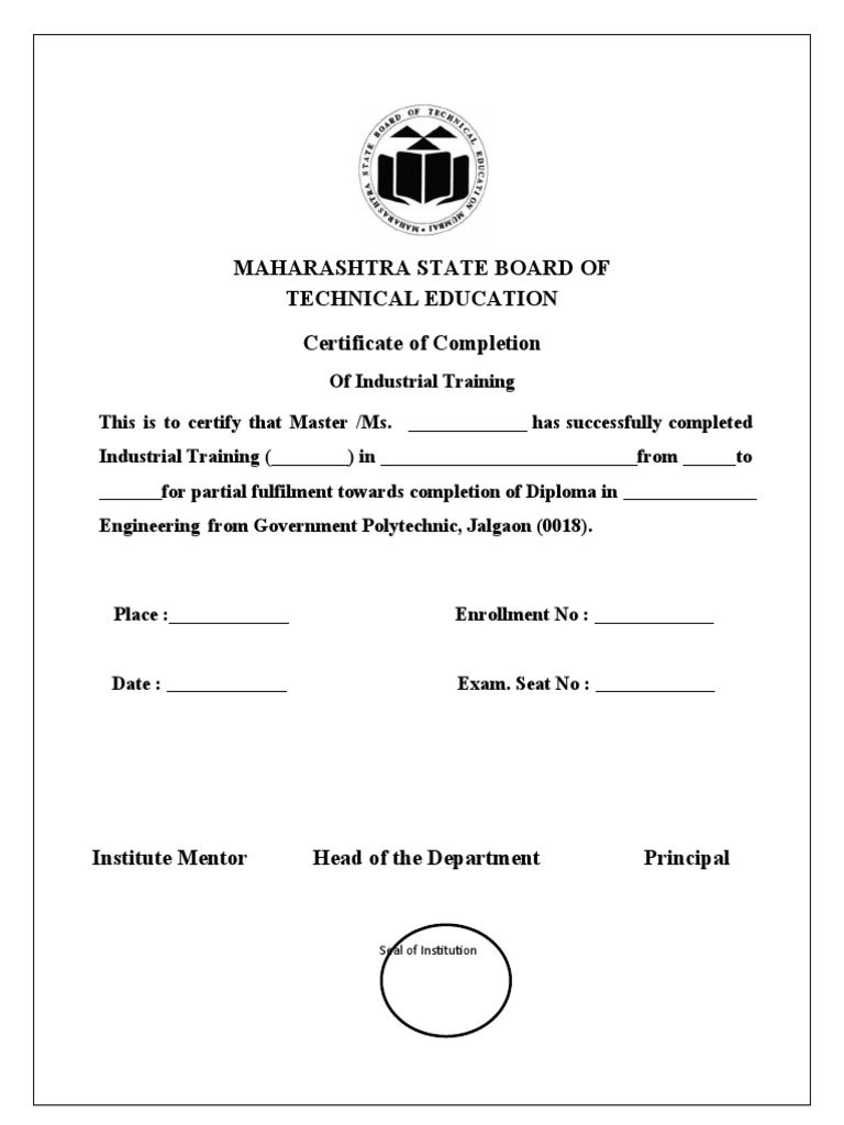 ITR Certificate | PDF
