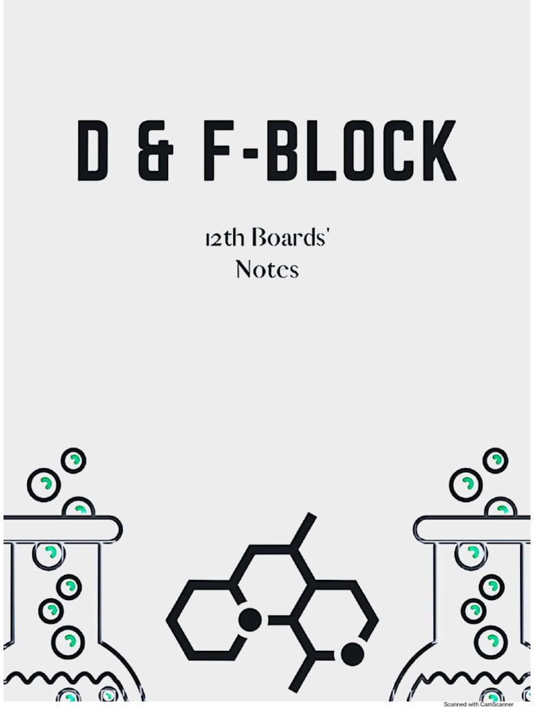 D & F Block Notes | PDF