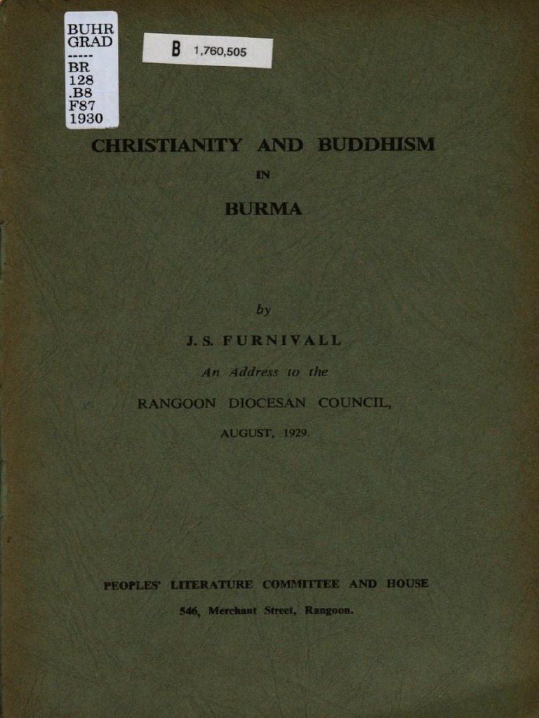 Dokumen - Pub - Christianity and Buddhism in Burma | PDF