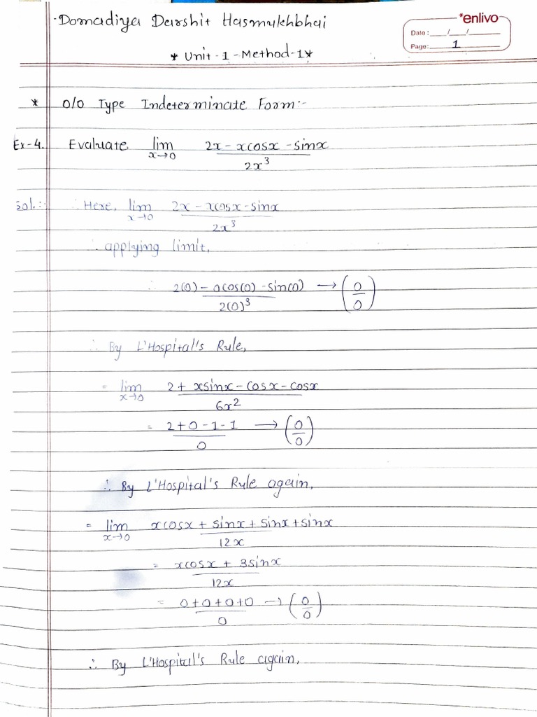 Maths Unit 1. Assignment | PDF