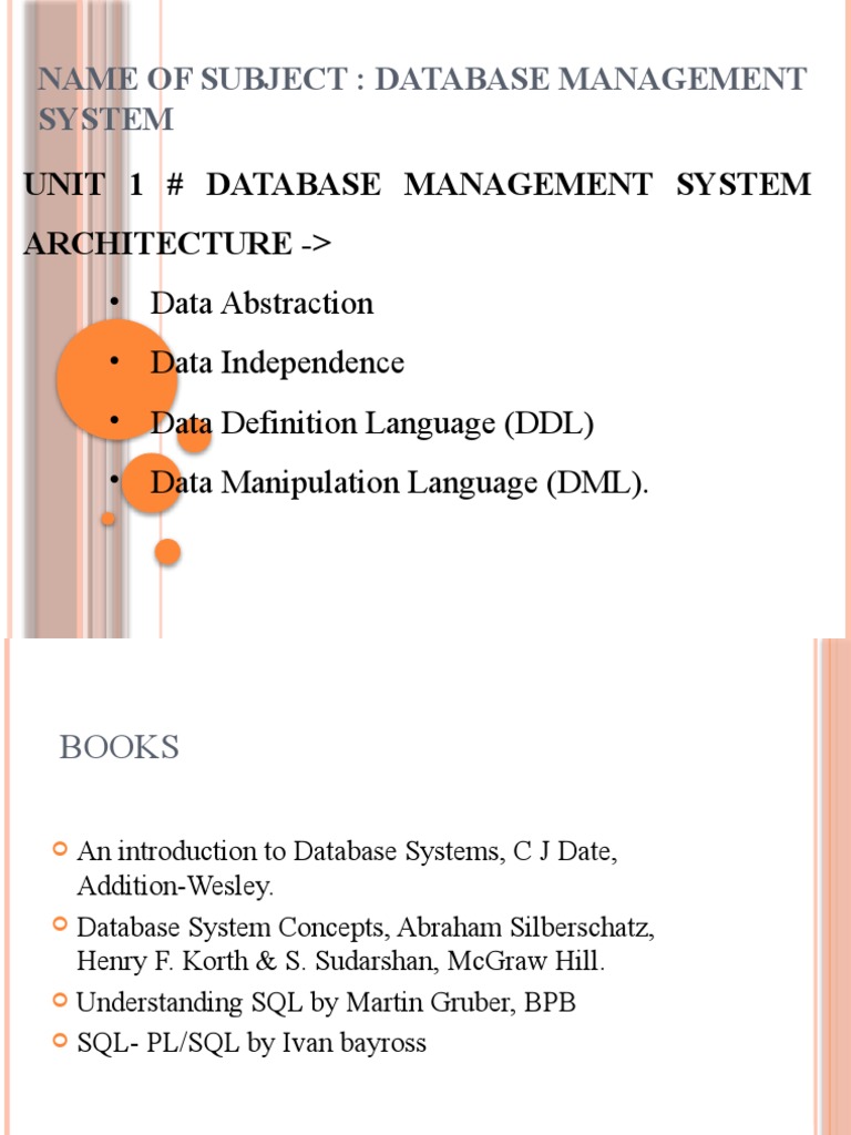 Database Management System Architecture and Components | PDF | Databases | Information Science