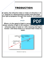 Refractive Index of Liquid via Lens Experiment | PDF
