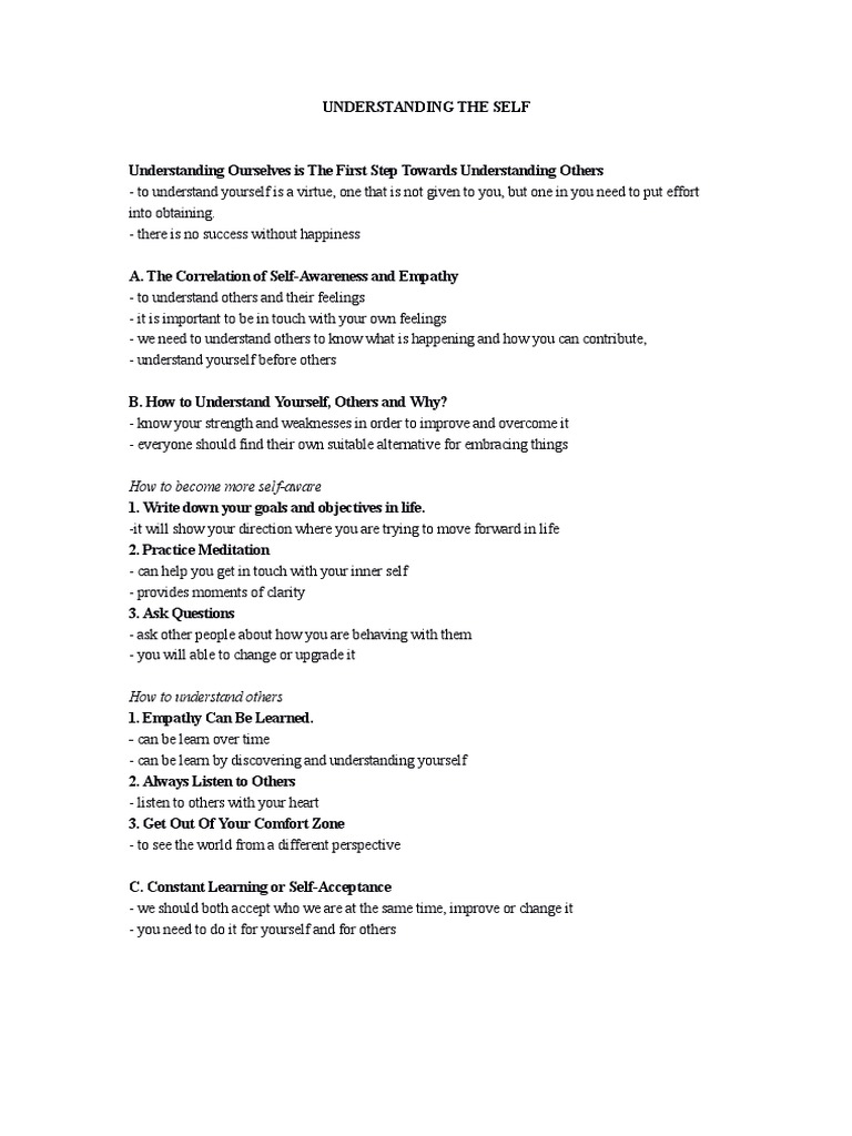 UTS Reviewer | PDF | Philosophy Of Self | Soul