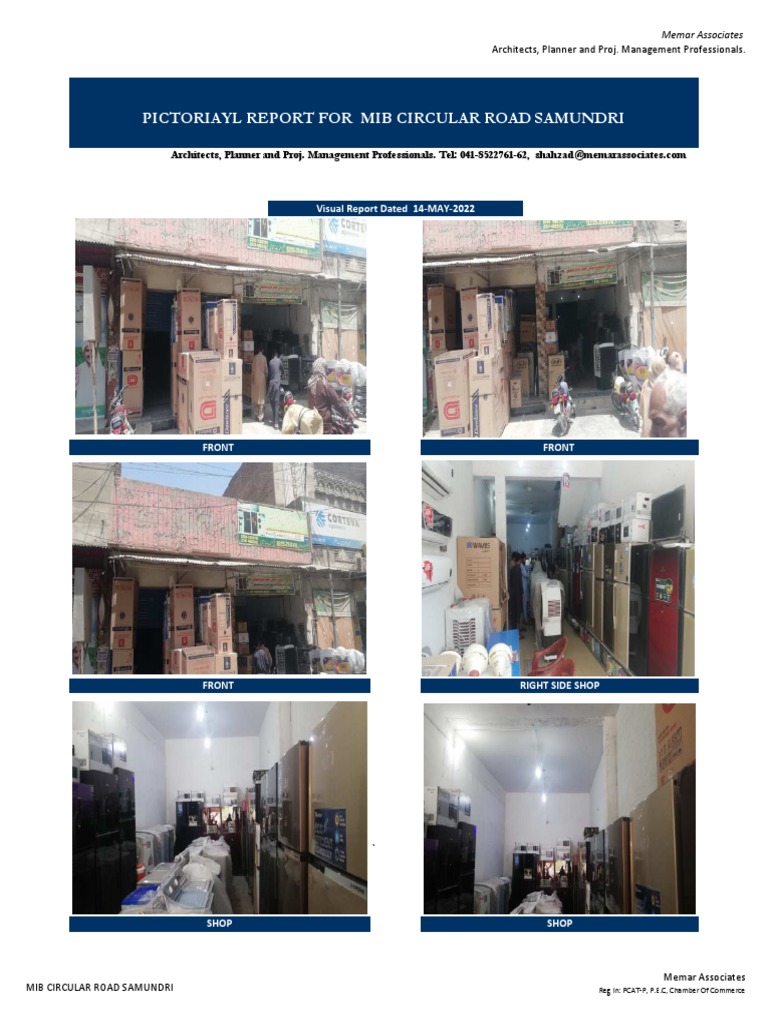 PICTORIAL Report MIB CIRCULAR ROAD SAMUNDRI | PDF