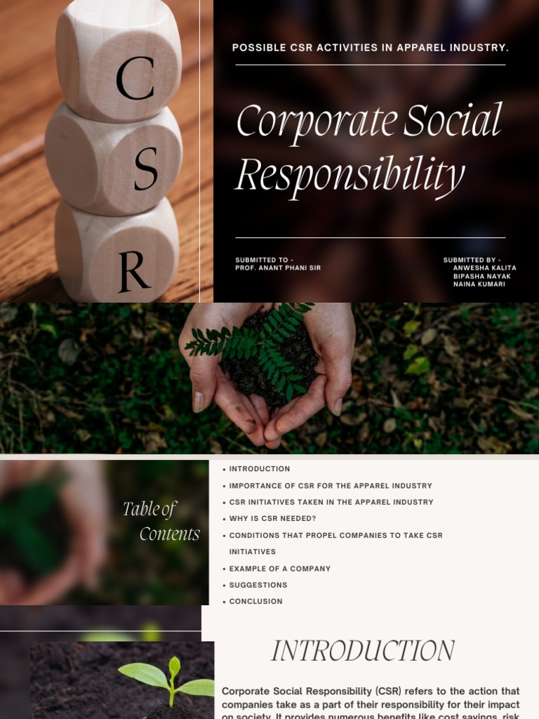 CSR Assignment 1 | Download Free PDF | Corporate Social Responsibility ...