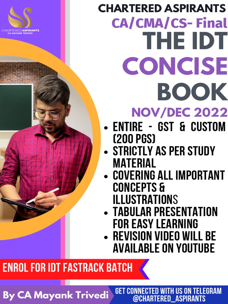 Idt 1 | PDF | Value Added Tax | Taxes