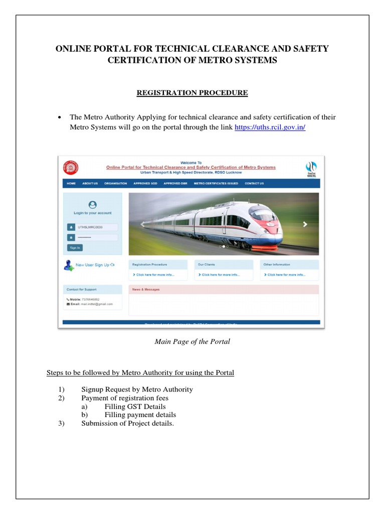 Registration Procedure | PDF | Invoice | User (Computing)