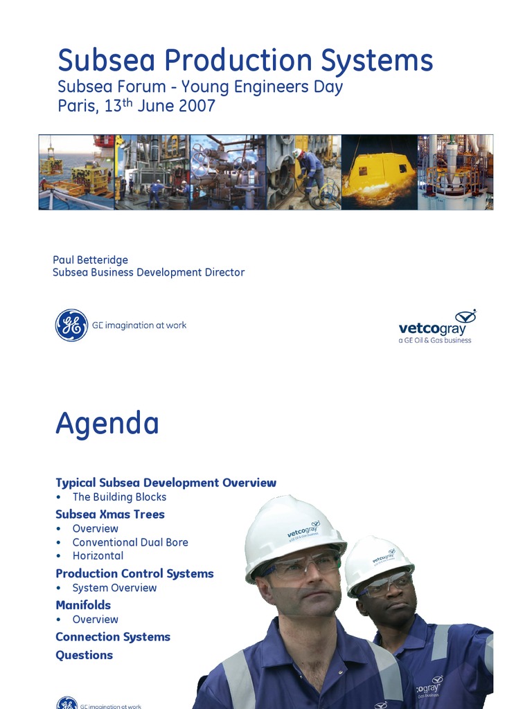 Paul Betteridge - Vetco Gray | PDF | Subsea (Technology) | Deep Foundation
