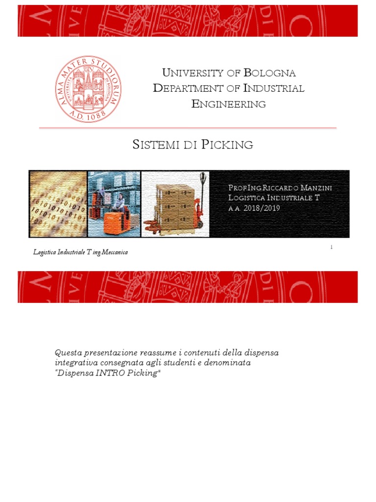 Order Picking Optimization | PDF | Cluster Analysis | Odds