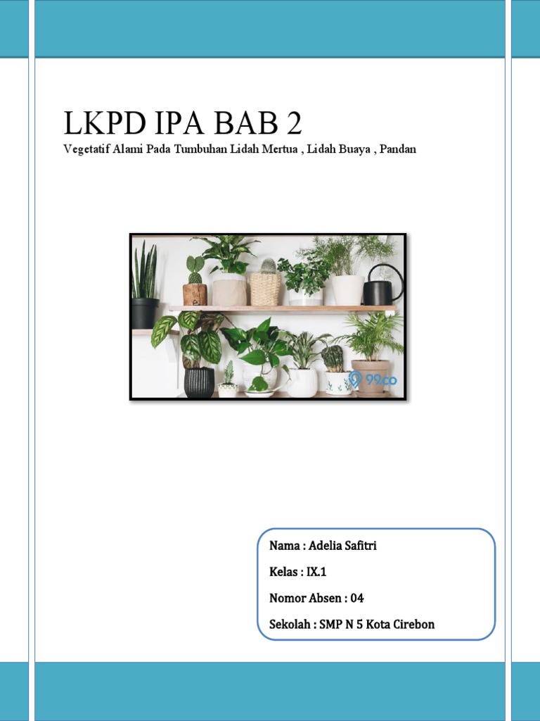 LKPD Ipa Bab 2 Kelas 8 | PDF