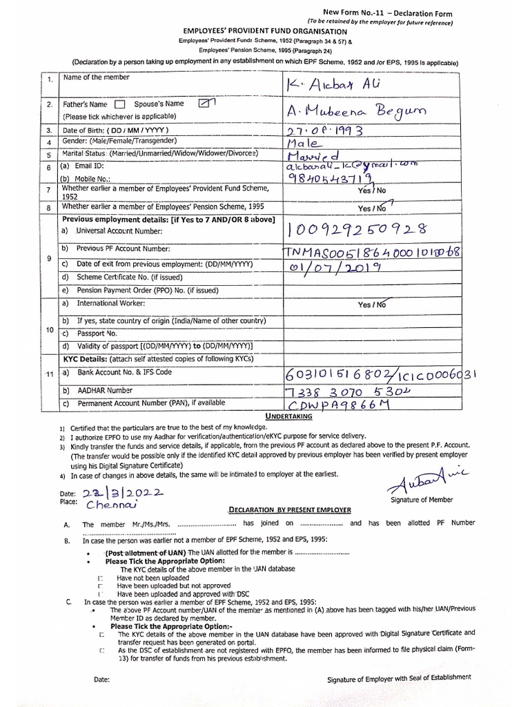Form 11 | PDF