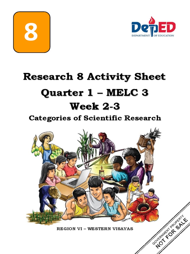 Ste Research 8 q1 Melc 3 Week 2 3 2 | PDF | Science | Life