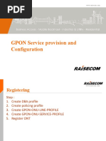 Vsol Gpon OLT Configuration Step by Step Guide 2023 | PDF | Ip Address | Computer Network