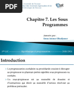 Cours Algorithme Et ProgrammationChapitre1 PDF | PDF | Programme informatique | Programmation