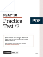 PSAT Test 1 Answer Key | PDF