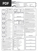 D&D 5e Stranger Things Box Character Sheets | PDF