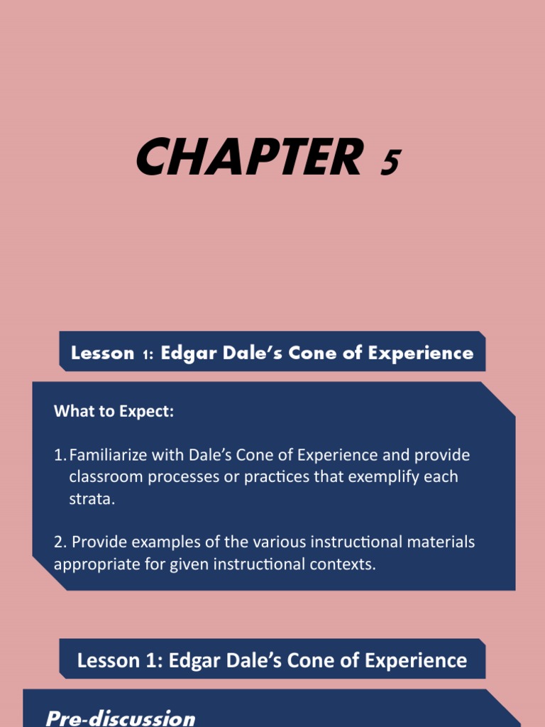Edgar Dale's Cone of Experience | PDF | Teaching Method | Experience