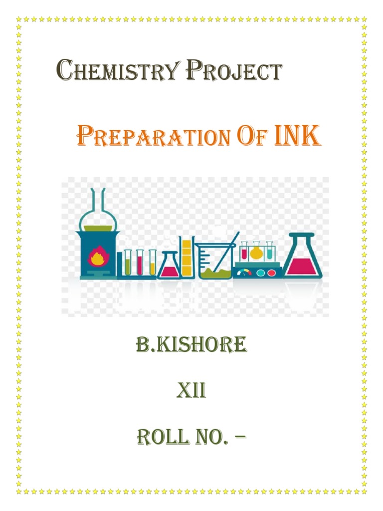 Ink Preparation Methods and Types | PDF | Ink | Chemistry