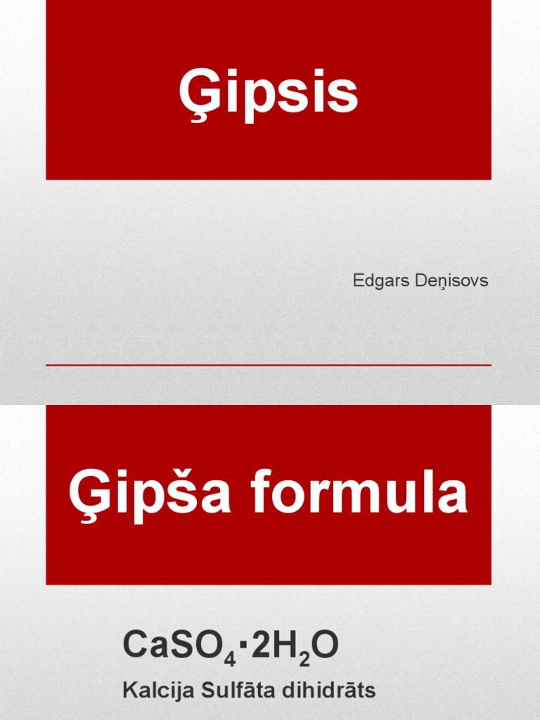 Gipsis | PDF