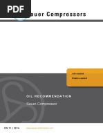 Frick Compressor Oils: 160-802 SPC (MAR 2009) | PDF | Lubricant | Oil