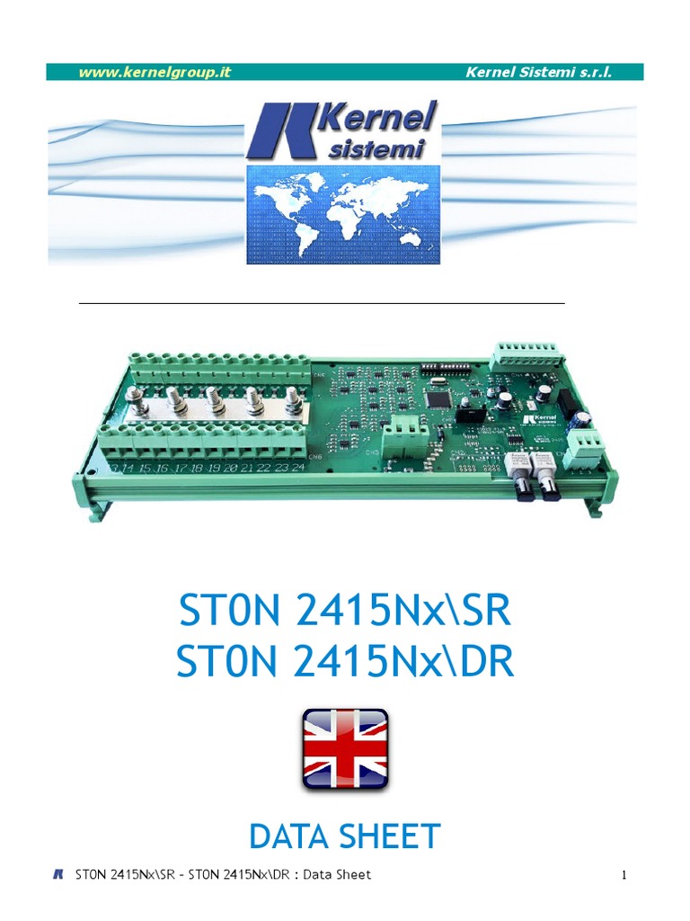 ST0N2415 Fiber Eng | PDF | Electrical Wiring | Optical Fiber