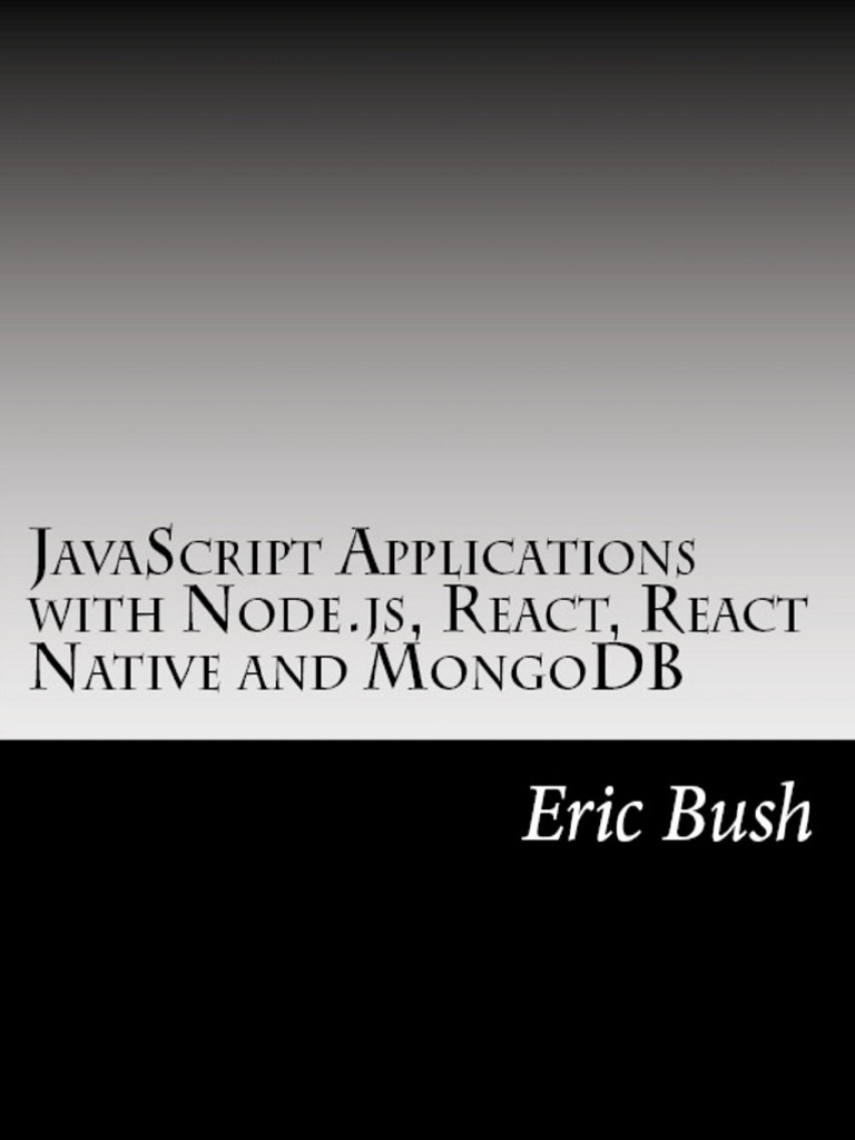Javascript Applications Nodejs React Mongodb Pdf Databases Cloud Computing 6636