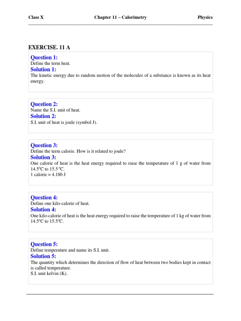 10th Calorimetry | PDF | Greenhouse Effect | Heat