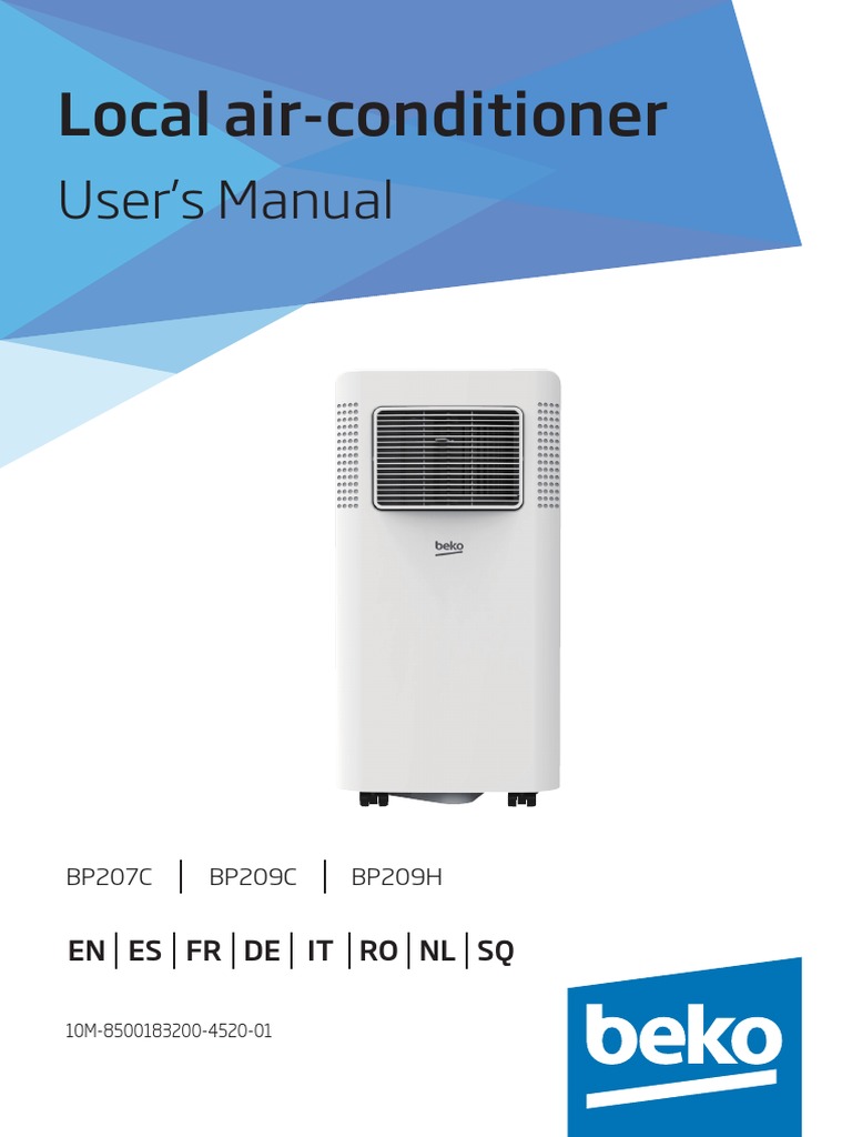 BEKO BP209H Air Conditioner | PDF